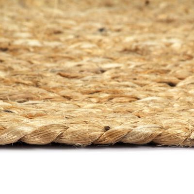 vidaXL Naproane, 4 buc., natural, 38 cm, iută, rotund | vidaXL.ro