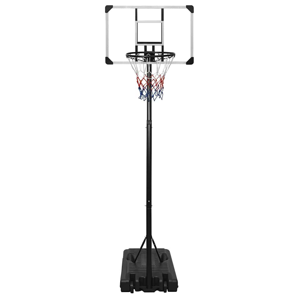vidaXL Suport coș de baschet, transparent, 235-305 cm, policarbonat ...