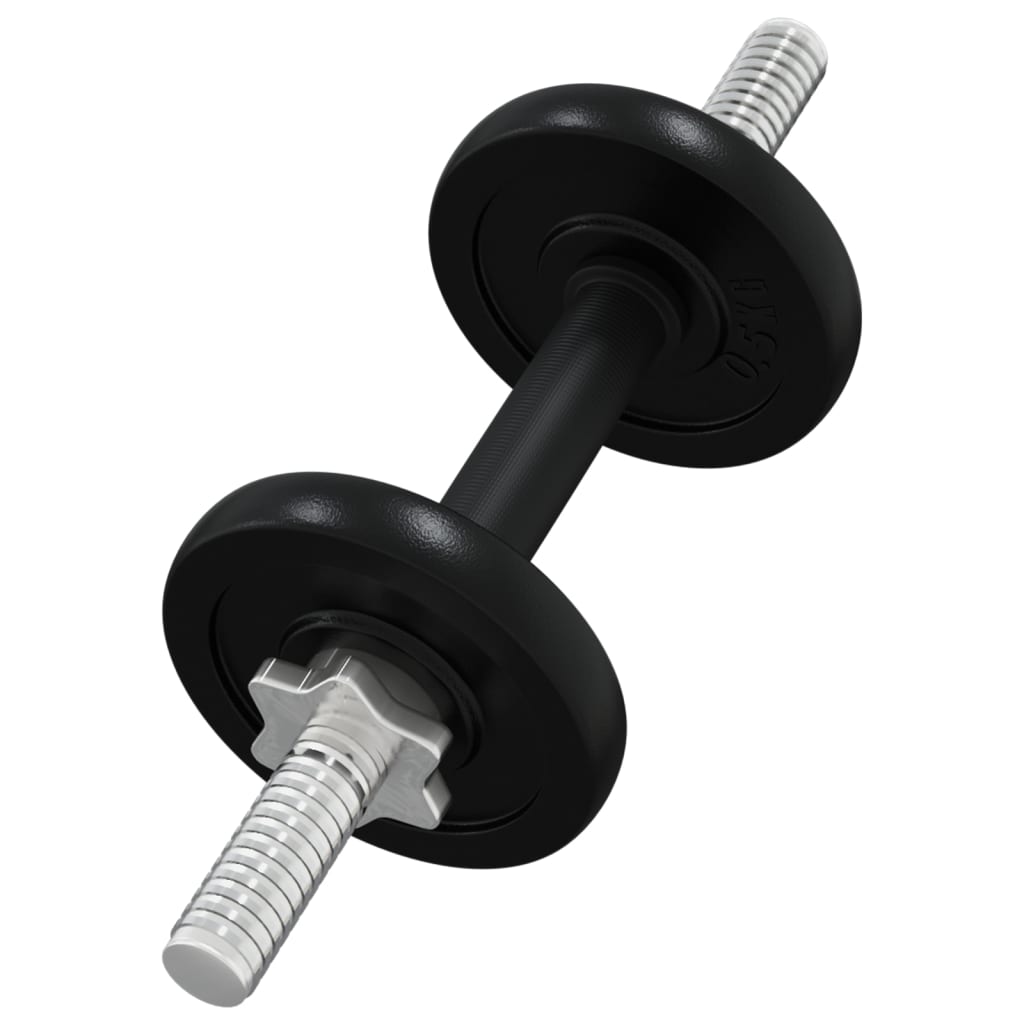 vidaXL Set de haltere și gantere, 30 kg, fontă | vidaXL.ro