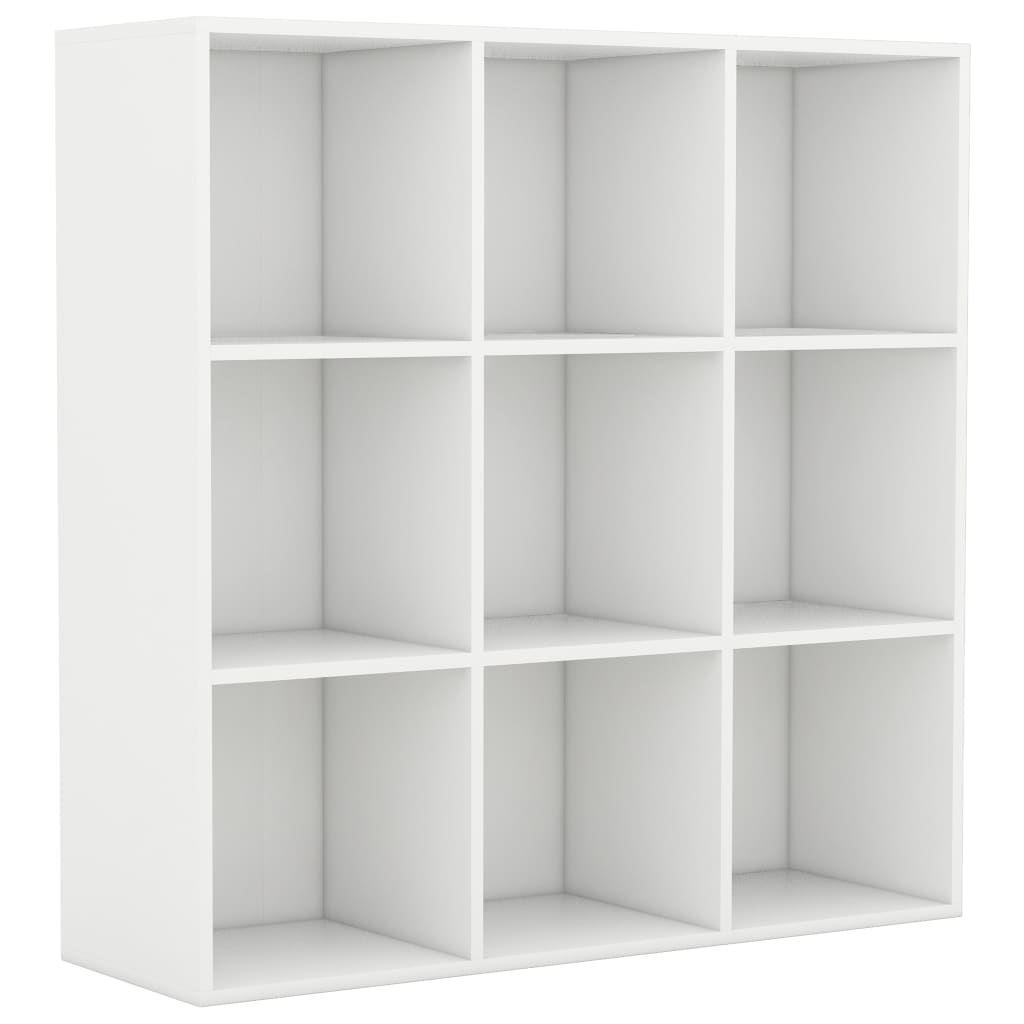 vidaXL Bibliotecă, alb, 98x29x97,5 cm, lemn prelucrat | vidaXL.ro