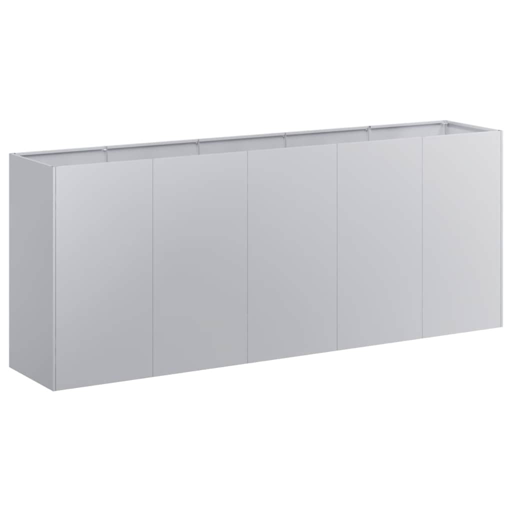 vidaXL Jardinieră 200x40x80 cm oțel galvanizat | vidaXL.ro