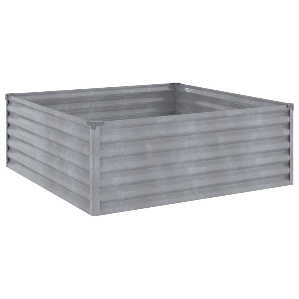 vidaXL Strat înălțat de grădină, 100x100x36 cm, oțel corten | vidaXL.ro